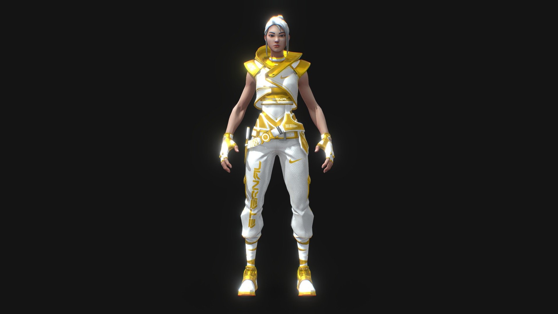 NIKE ETERNAL - Jett (Valorant) - 3D model by PEIKS [5d6b142] - Sketchfab