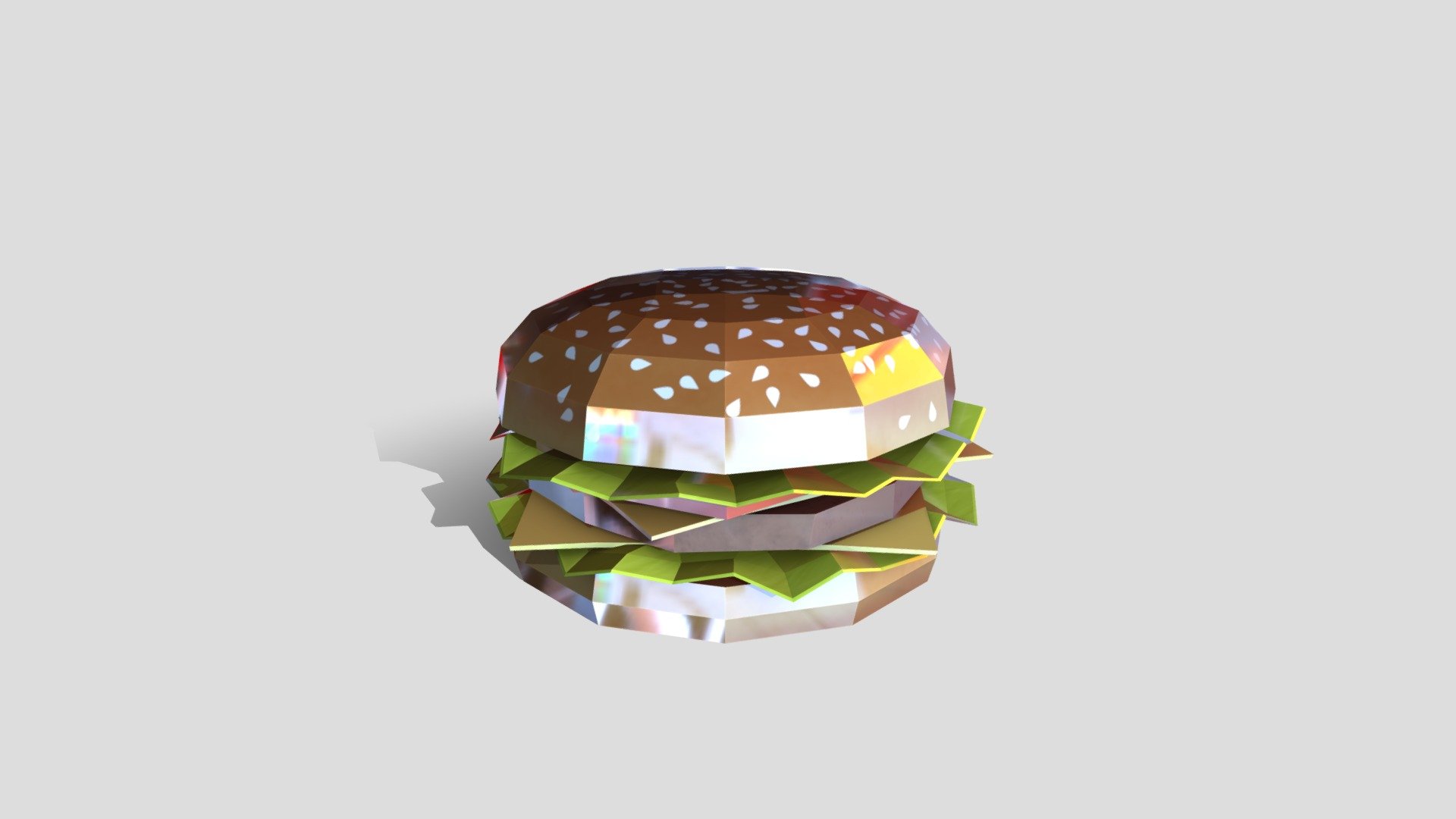 Cheeseburger - 3D model by EliteKingOTheWorld (@EliteKingOfTheWorld ...