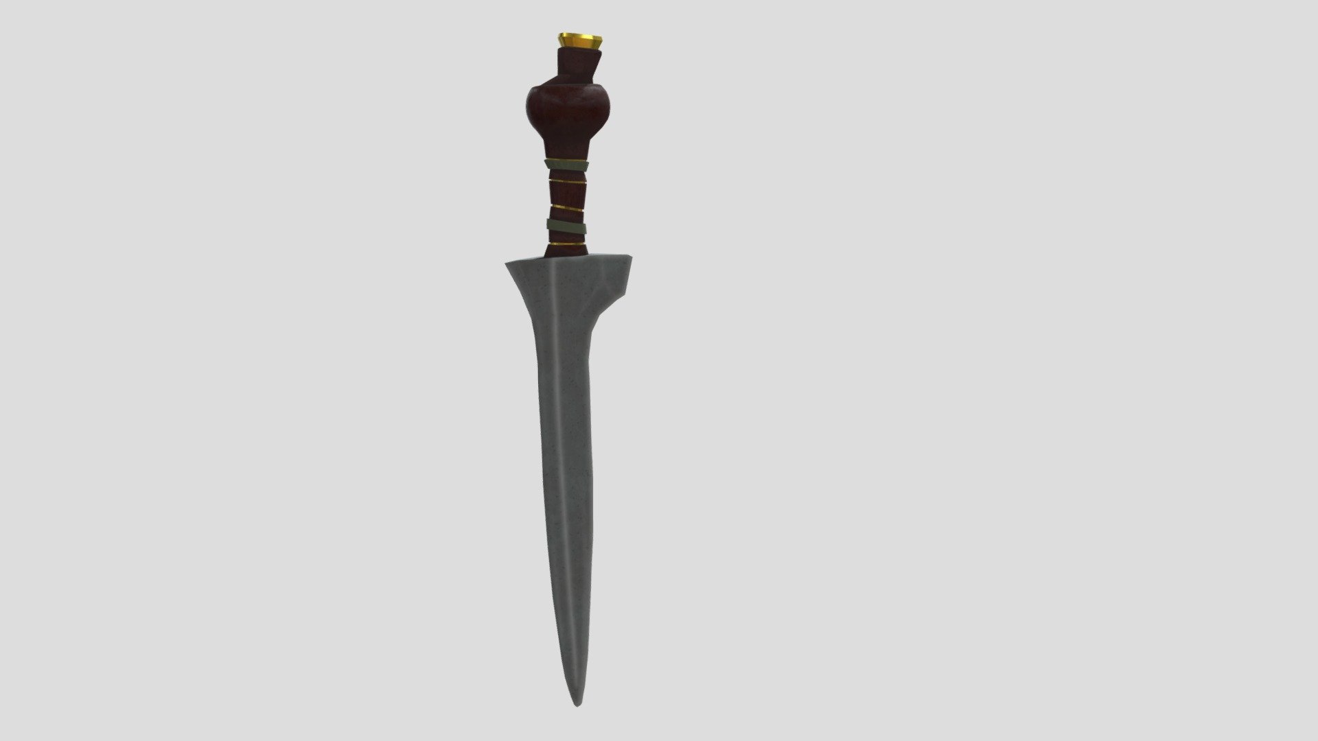 Keris Lurus - 3D model by amirulaizat.art [5d6dabb] - Sketchfab