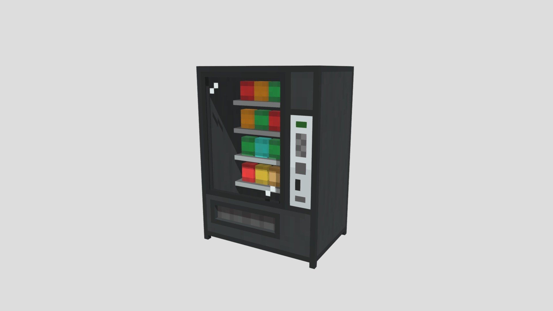 Vending Machine - 3D model by dsl3125 [5d6f575] - Sketchfab