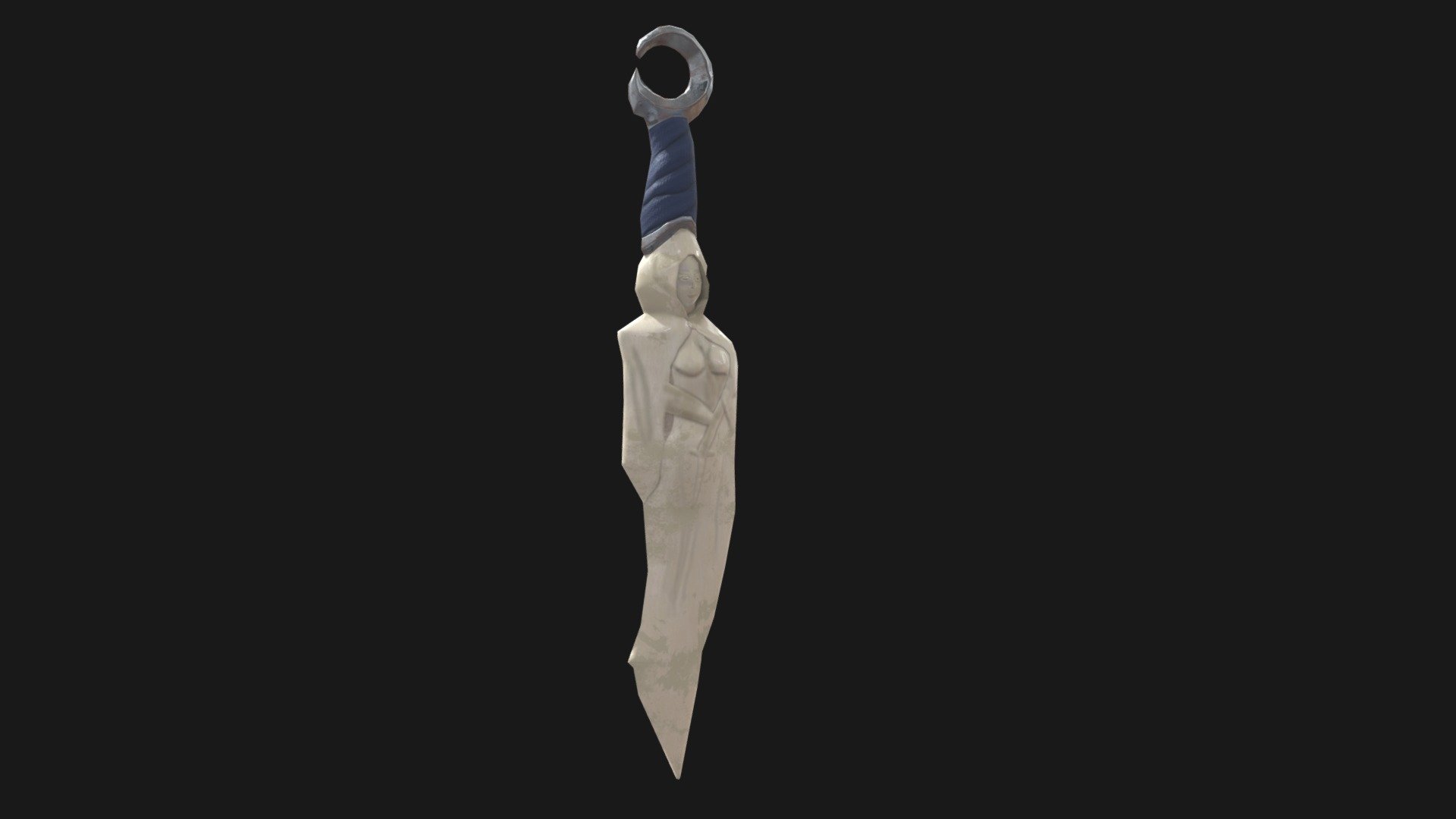 Stylized glass knife - 3D model by Exsp [5d6f7b3] - Sketchfab