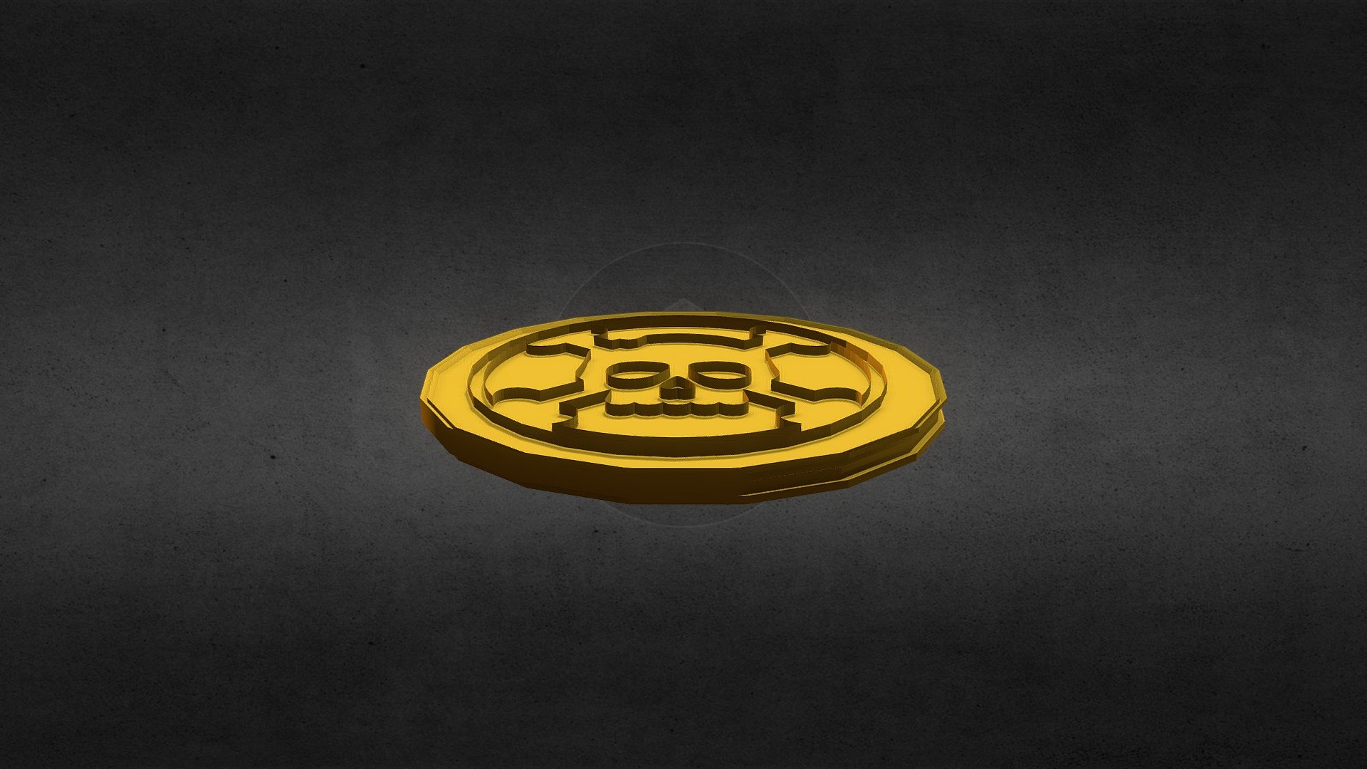 pirate coin - 3D model by taynara_brito [5d6fef7] - Sketchfab