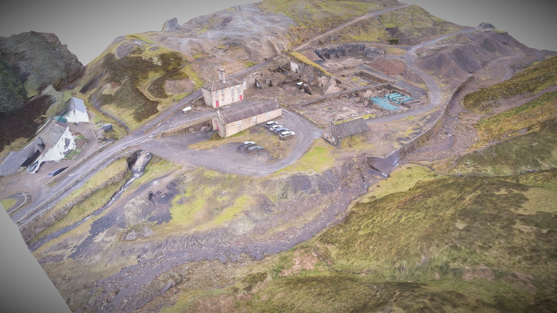 Nenthead Mines Smeltmill - 3D model by North Pennines National ...
