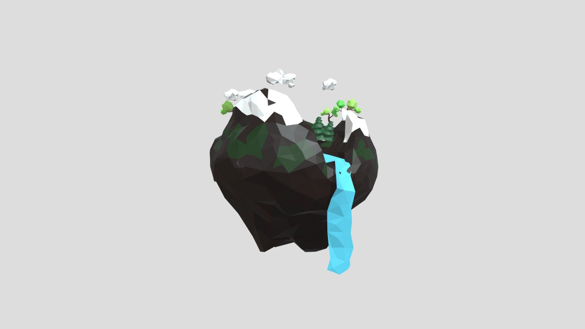 Floating Island Animated - 3D model by KrystalRoseDesigns [5d70e9d ...