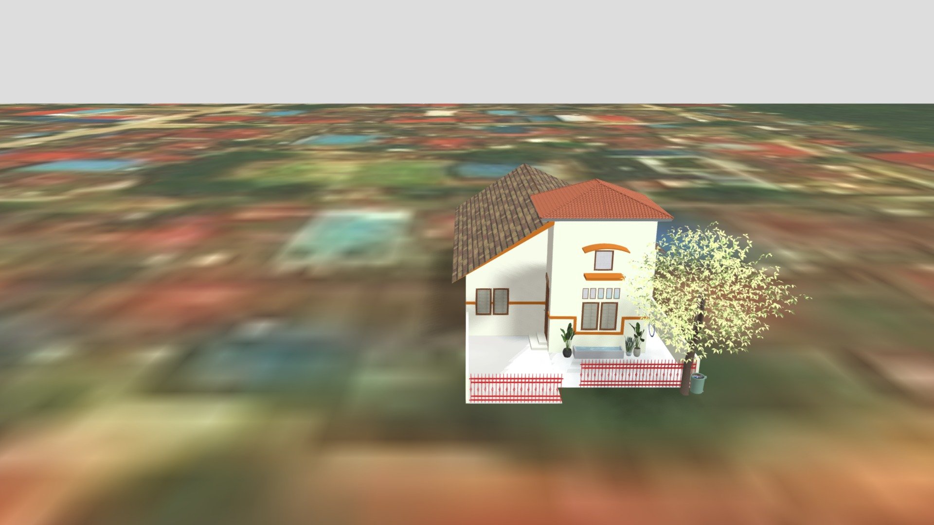 Perumahan Tipe 36 Taman Hang Tuah - Download Free 3D model by ...