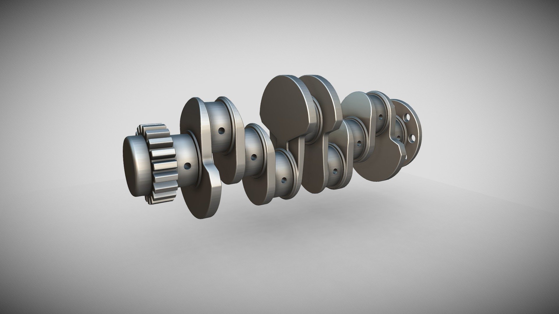 CRANKSHAFT - Download Free 3D model by VR DESIGNER (@vr.designer_09 ...