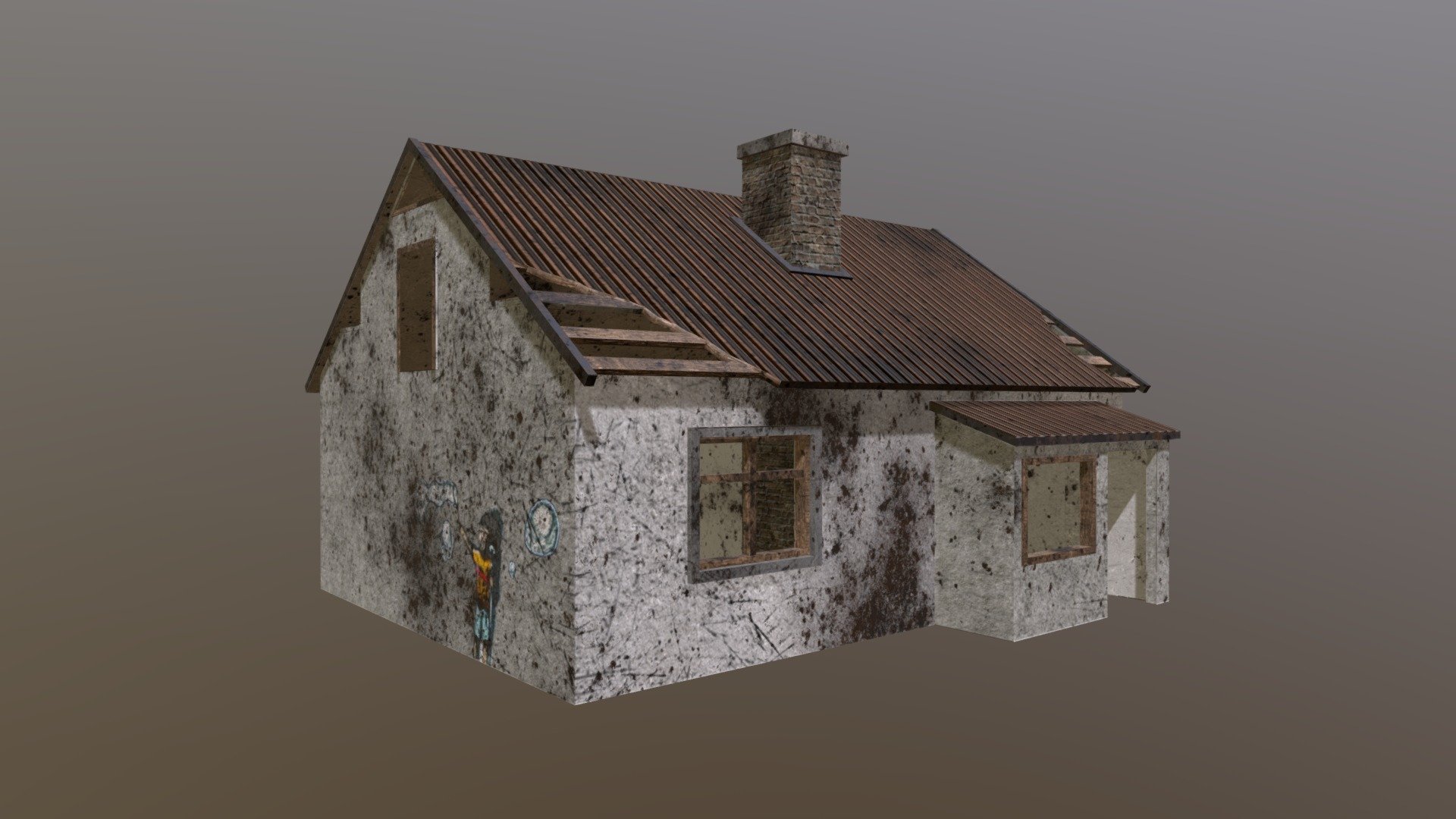 Pripyat house STALKER - Buy Royalty Free 3D model by Thomas Binder ...
