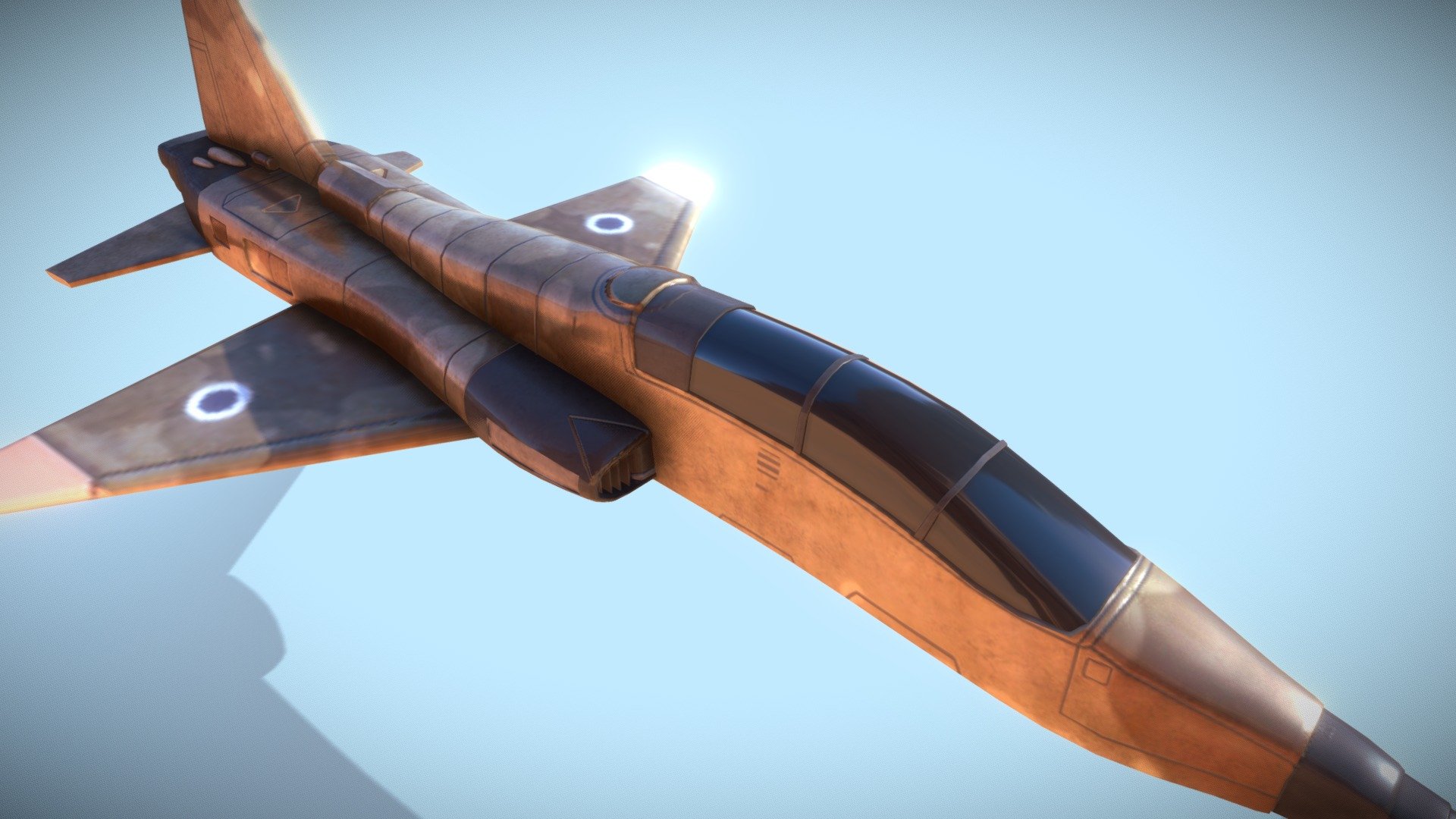 Jet Fighter (Camo Desert) - Download Free 3D model by lazae [5d7477d ...