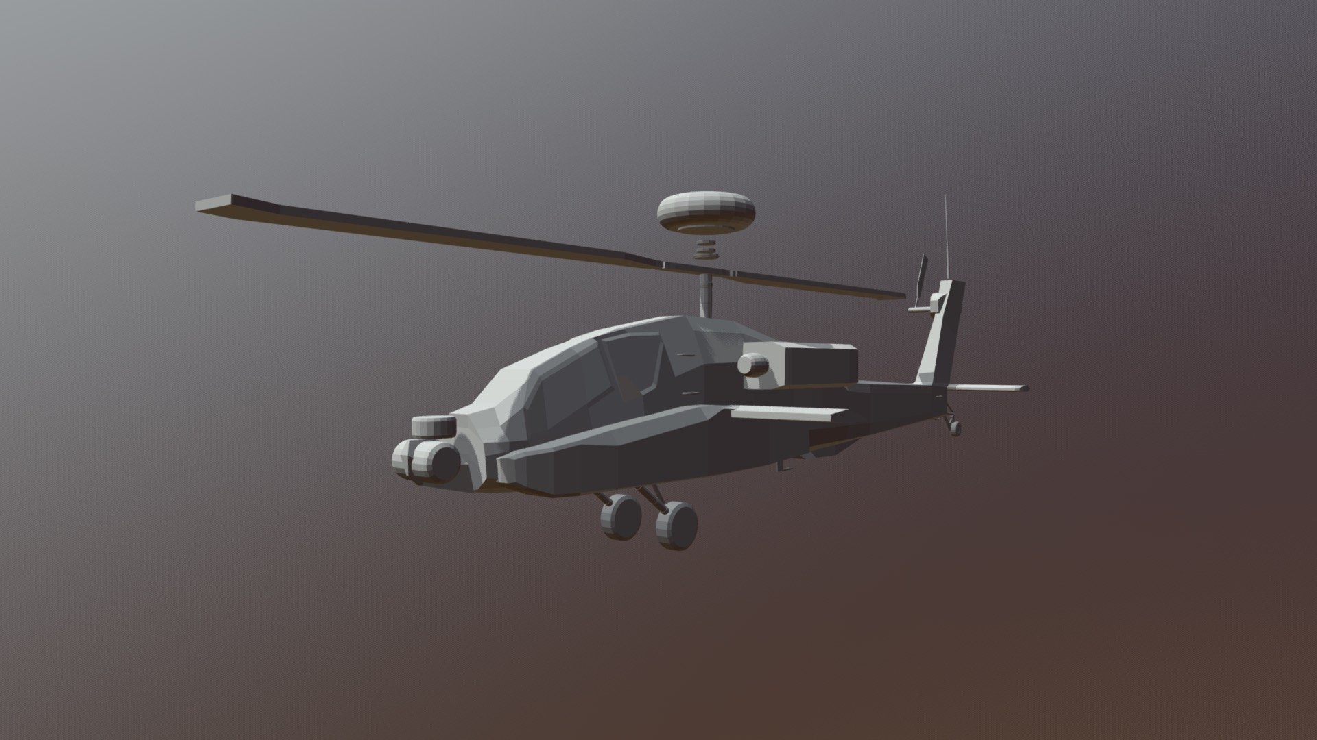 Ah 64d - 3D model by kirohisuta [5d7488c] - Sketchfab