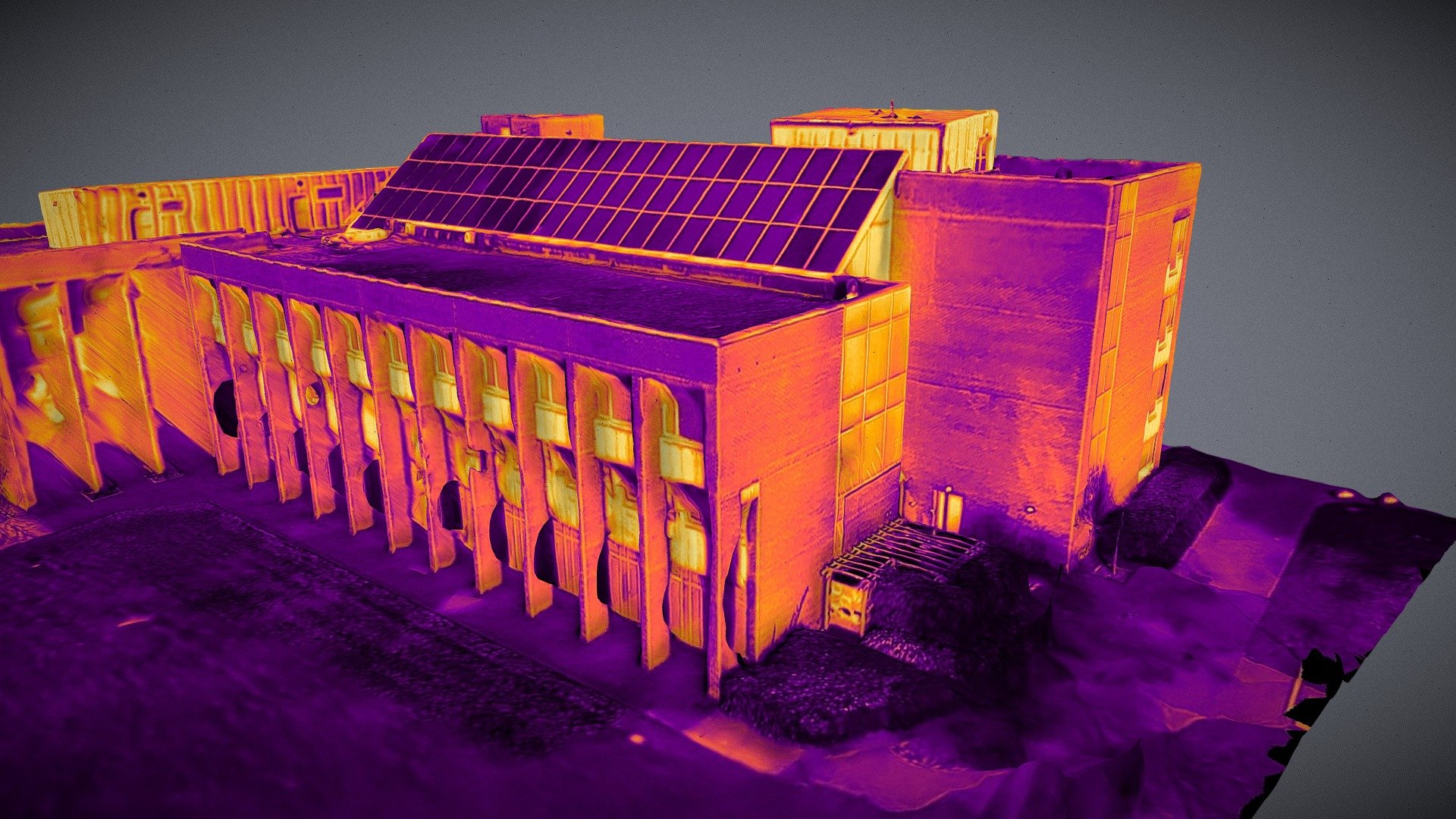 CSIS Building UL Thermal Mesh / 3d Map - 3D model by gerarddooly ...