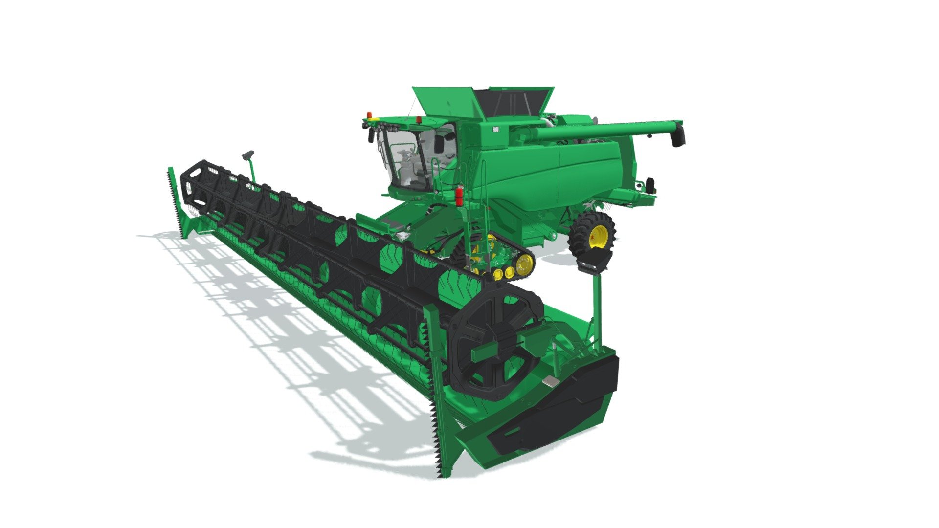 Combine Harvester 3D model - Buy Royalty Free 3D model by 3DHorse ...