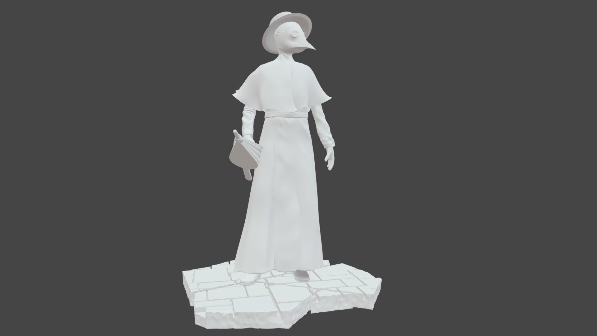 Plague Doctor - 3D model by Olívia Teixeira (@oliviateixeiracs ...