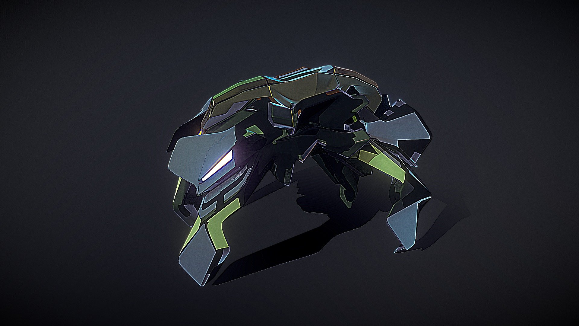 Crawler Drone - 3D model by TRYFIELD [5d782de] - Sketchfab