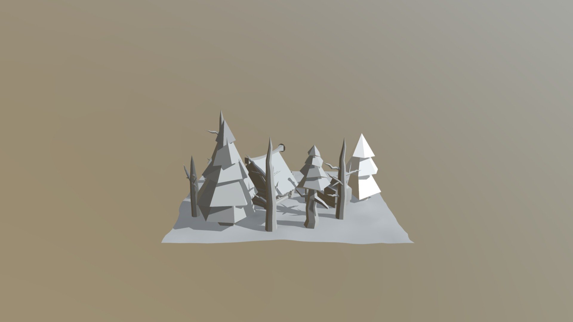 Small Environment Blockout - 3D model by Jay_Findlay [5d78361] - Sketchfab