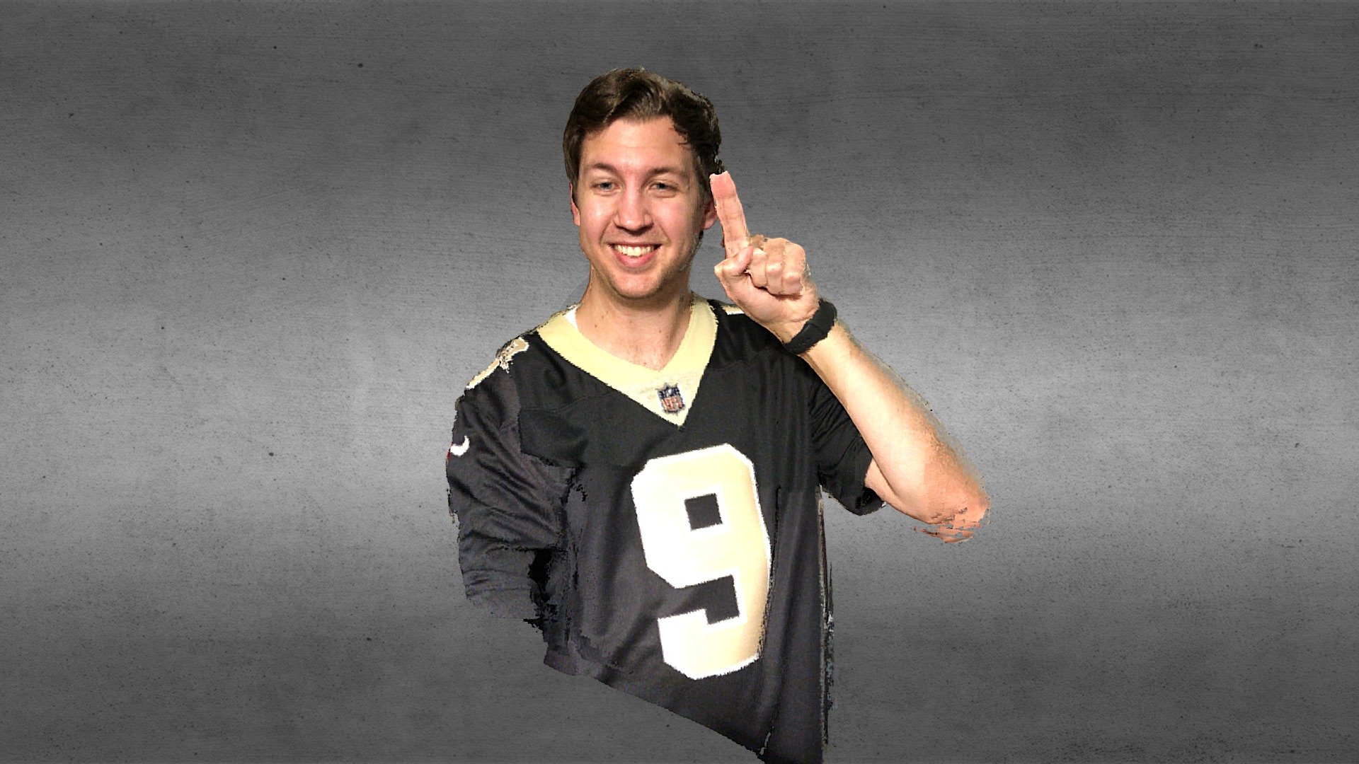 Drew Brees saints jersey selfie - 3D model by elaughli [5d78d25 ...