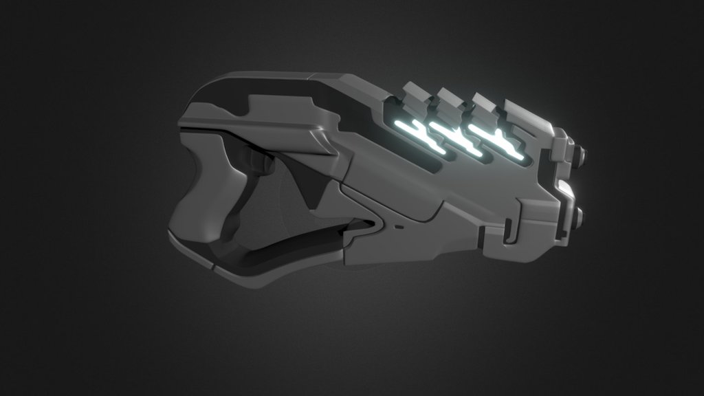 Arc Pistol (Mass Effect 3) - Download Free 3D model by denis98 [5d7982a ...