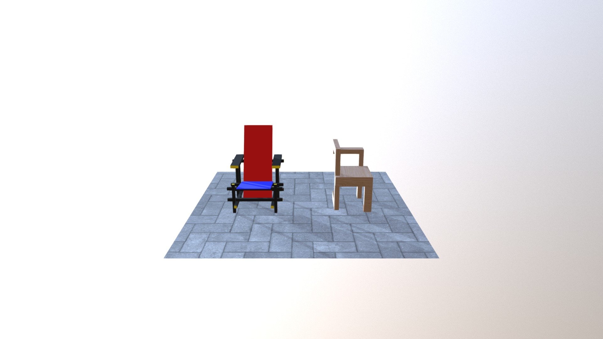 Stoel - 3D model by EmersonBrinks [5d7990b] - Sketchfab