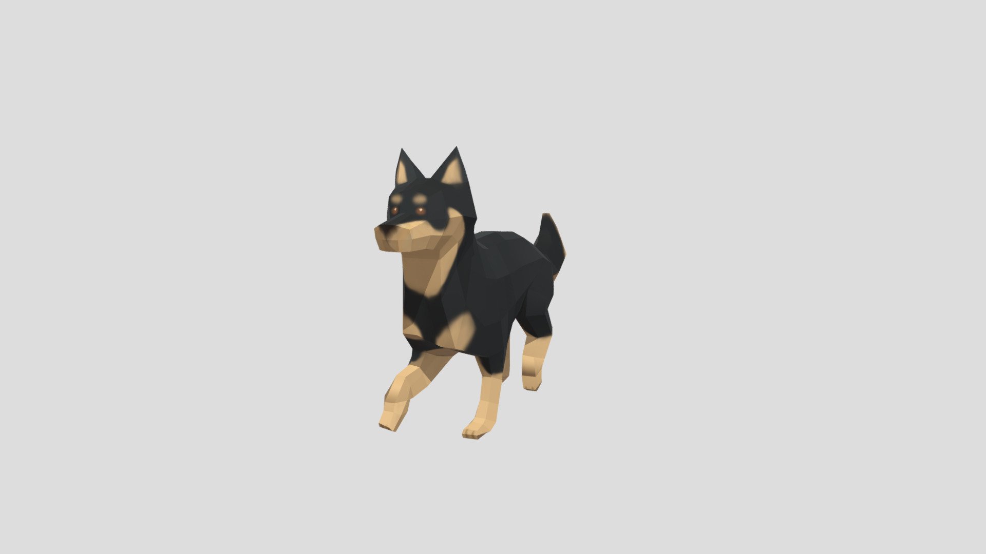 Dog_Trot - 3D model by kuroikyuubi [5d79fee] - Sketchfab