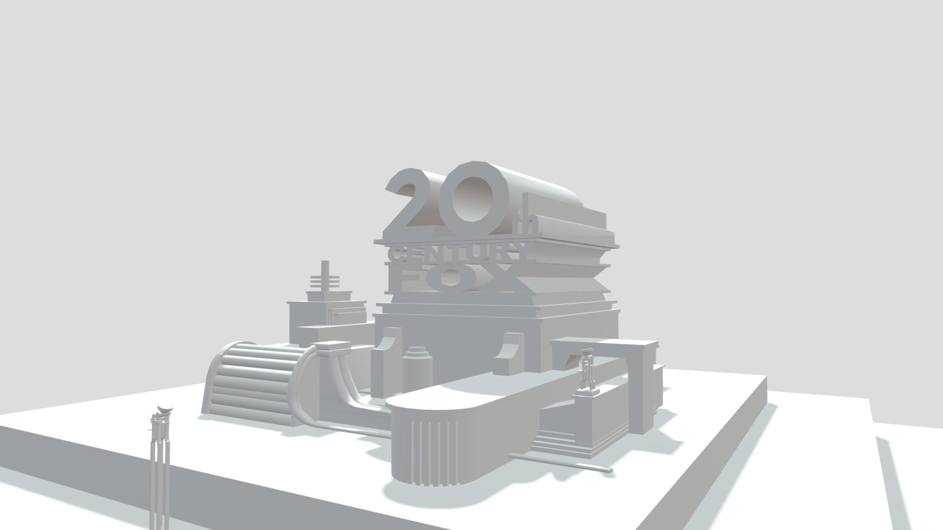 Fox Interactive No Color 3D - Download Free 3D model by ...