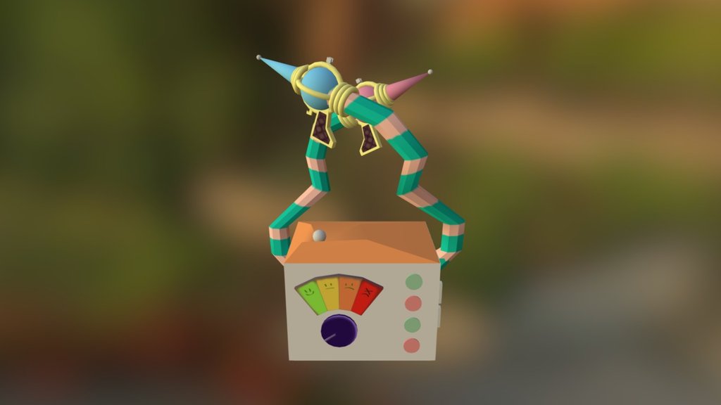 THE HAPPY MACHINE - 3D model by Mo ShrouShie (@moshroushie) [5d7cdf3 ...