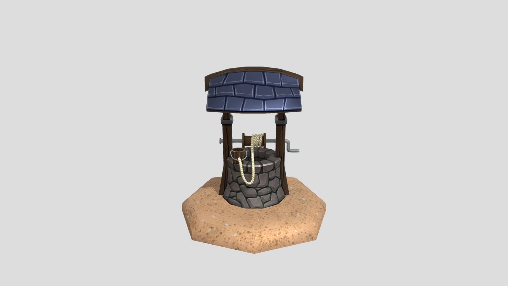 Fantasy well - 3D model by Mister_Fox [5d7da8d] - Sketchfab