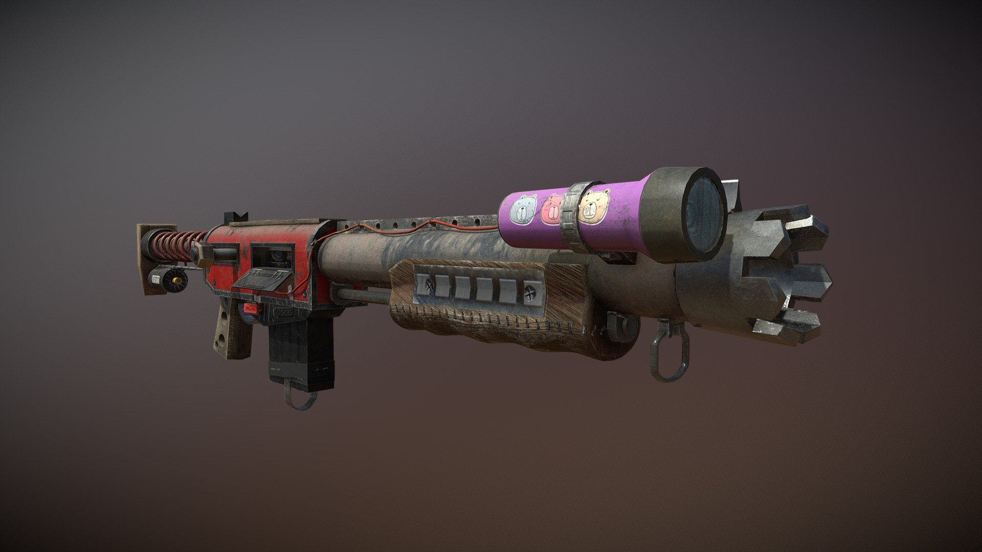 Junker Shotgun - Buy Royalty Free 3D model by Layne.H (@Layneh ...