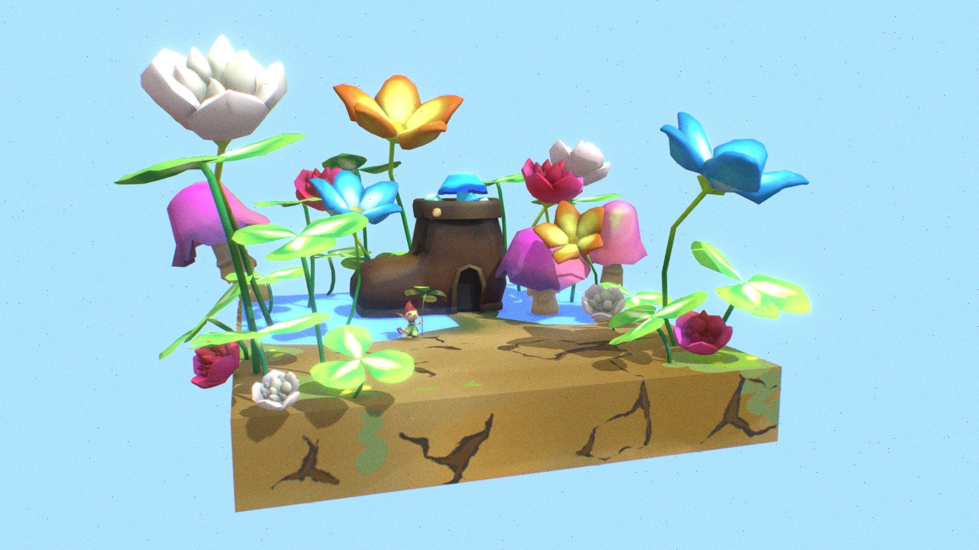 Minish Shoe House - 3D model by sunnyisma [5d7e609] - Sketchfab