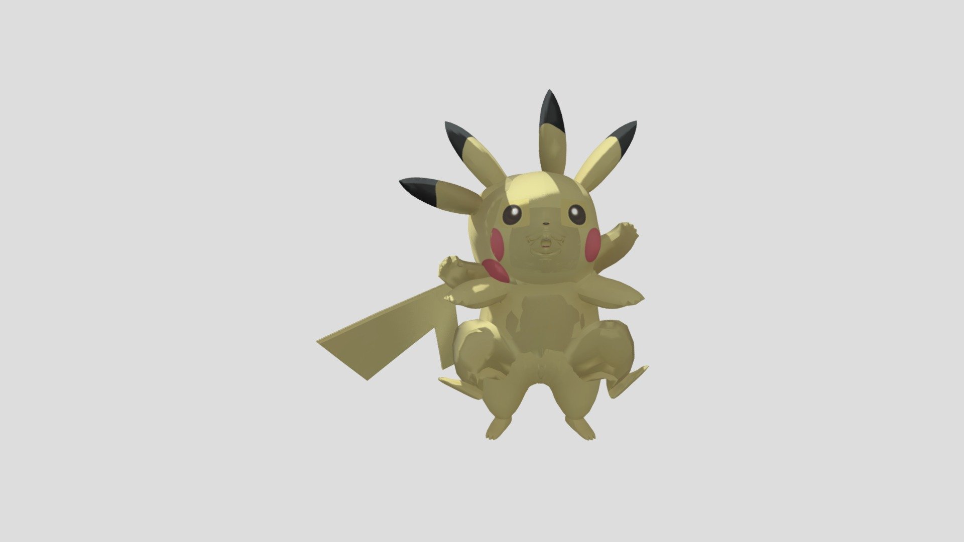 Pikachu Super Smash Bros. Ultimate - Download Free 3D model by ...