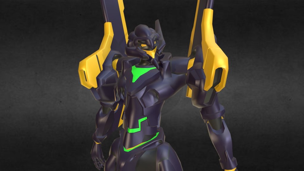 EVA 00 - 3D model by nurb [5d802af] - Sketchfab