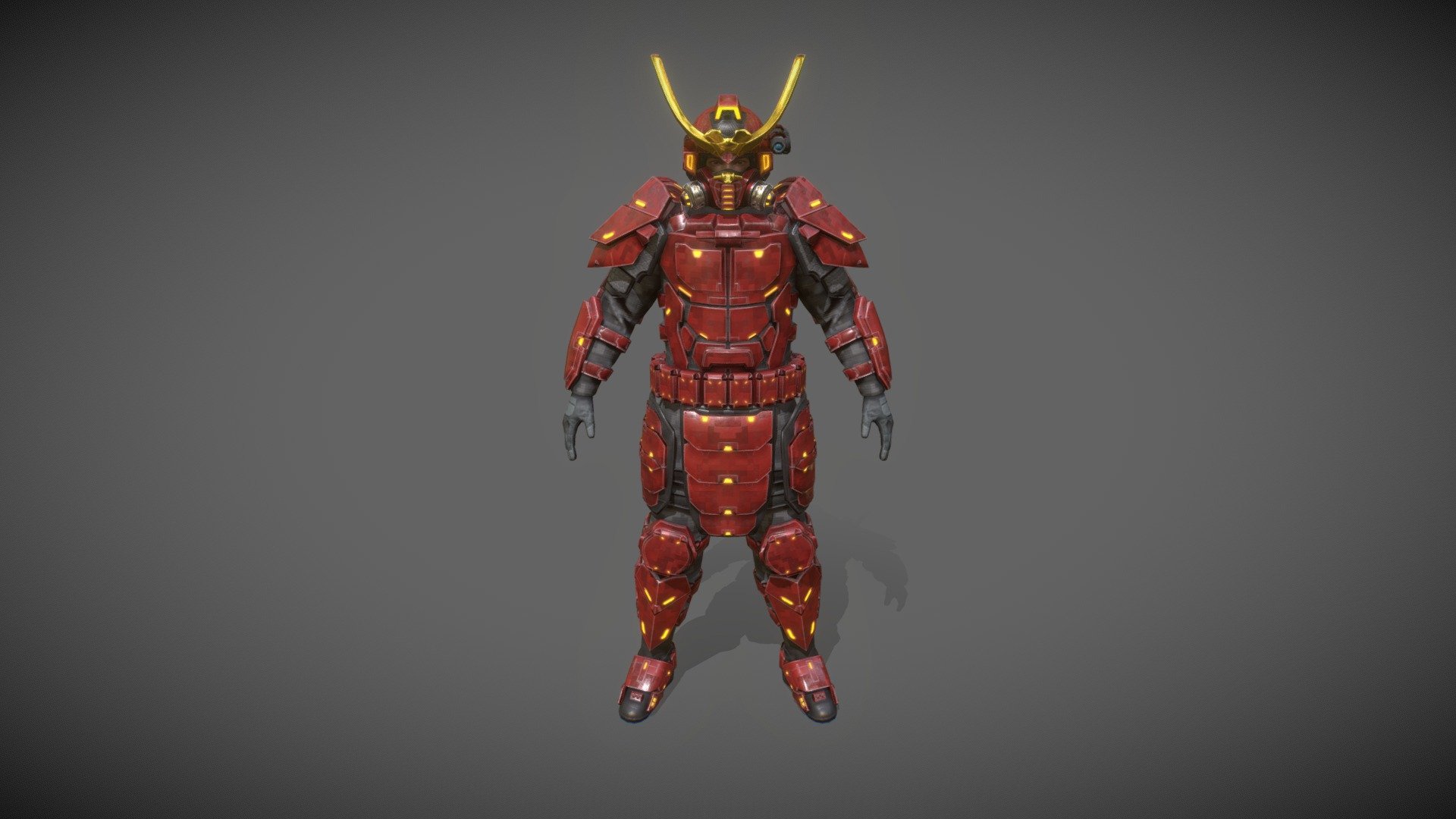 IW Character - Samurai - 3D model by mariorad [5d82877] - Sketchfab