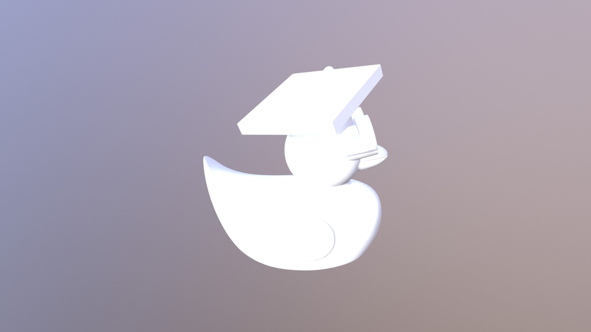 study_duck - 3D model by Shared via 3DPrinterOS and SketchFab ...