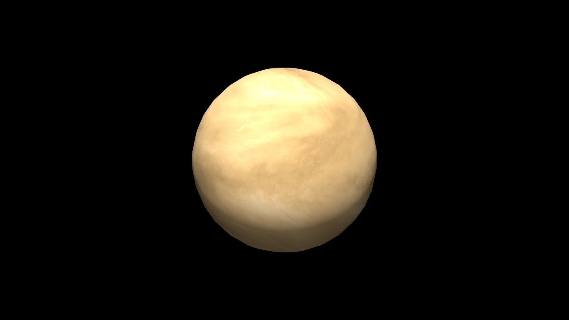 Venus (Distances and sizes not to scale) - 3D model by shorinomybreno ...