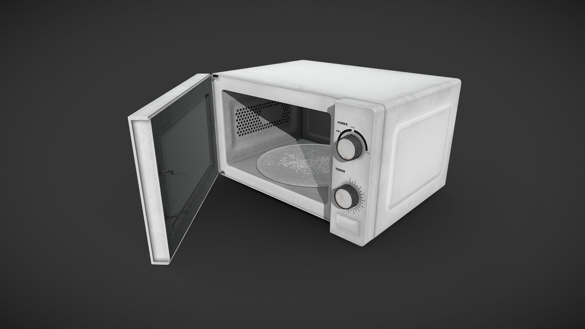 Microwave - Download Free 3D model by carlcapu9 [5d86ecb] - Sketchfab