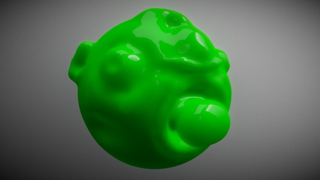 Green Troll Head - Download Free 3D model by BlastOffGames [5d8756d ...