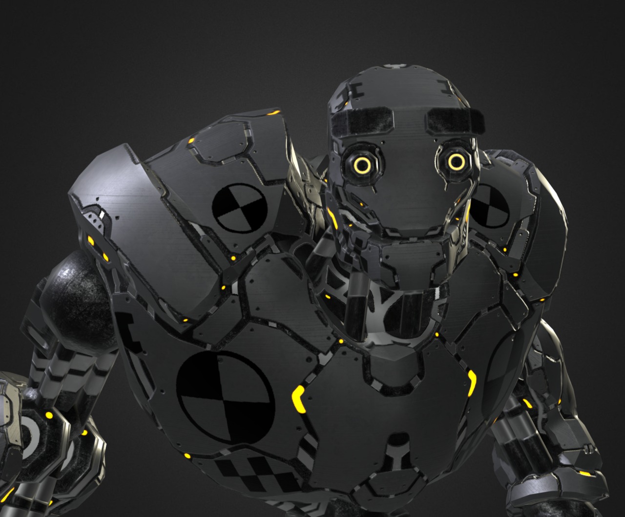 Crash_Test_Robot_Dummy_Heavy robot - 3D model by Lazyad (@llazyad ...