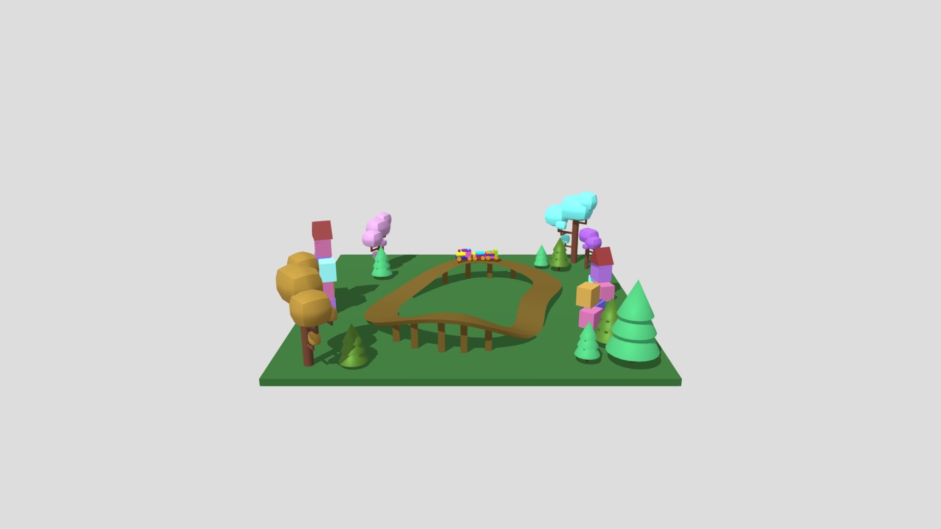 Train animation - Download Free 3D model by aisha.rios [5d8a01b ...