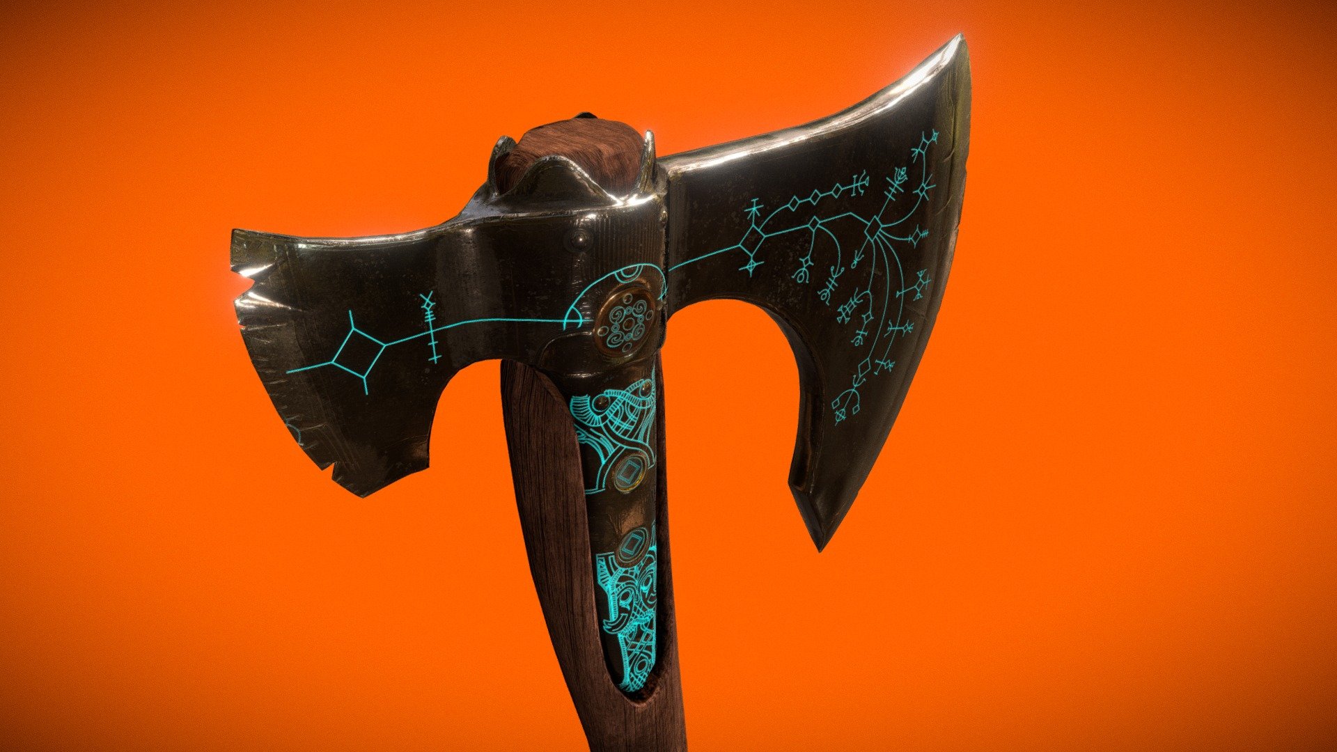 Axe Leviathan - Download Free 3D model by Isaque_Cavalcanti [5d8a2a4 ...