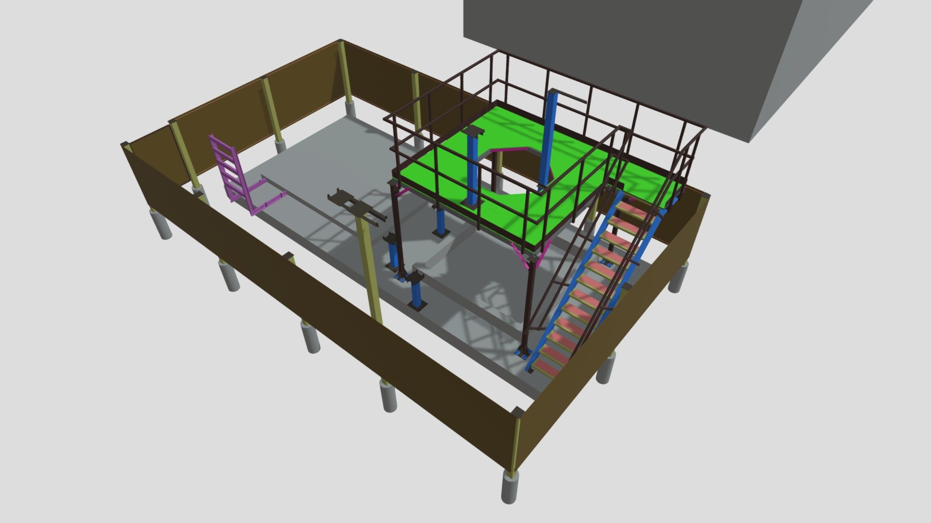 Platforms - Download Free 3D model by iliayurchenkov [5d8aaca] - Sketchfab