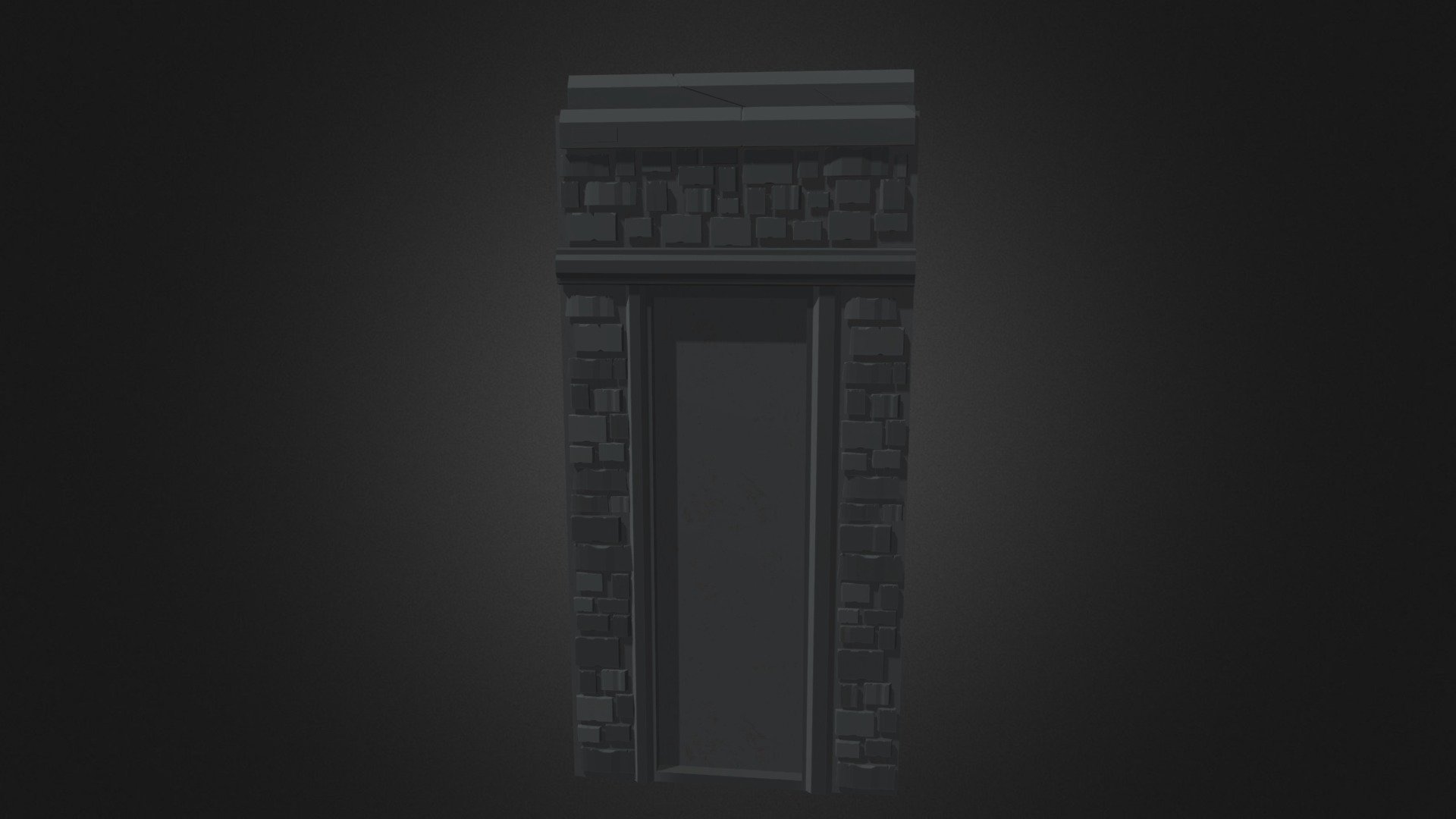 Elemental dungeon basic wall - 3D model by Simon (@Sipion) [5d8c281 ...