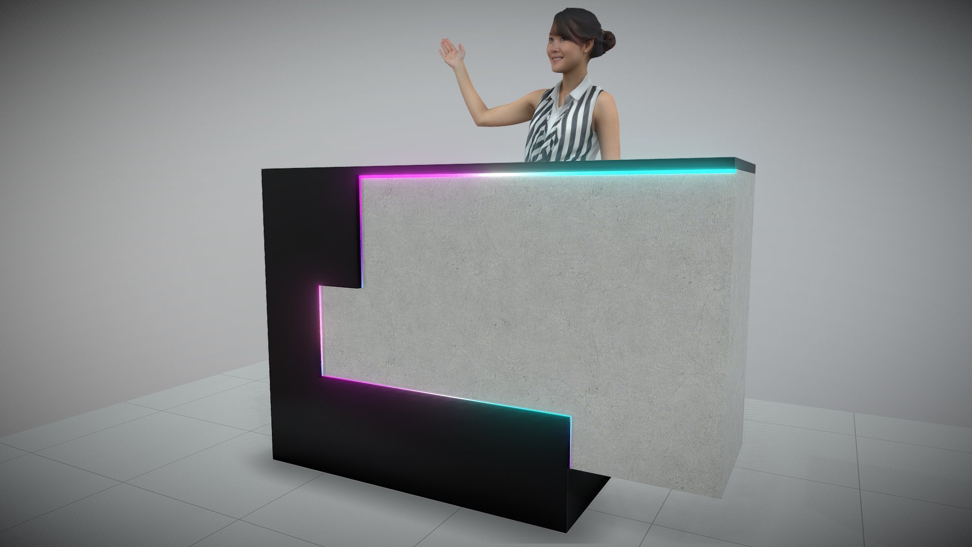 counter top - 3D model by Koistudio MIAMI (@redesignstudio) [5d8ca3b ...
