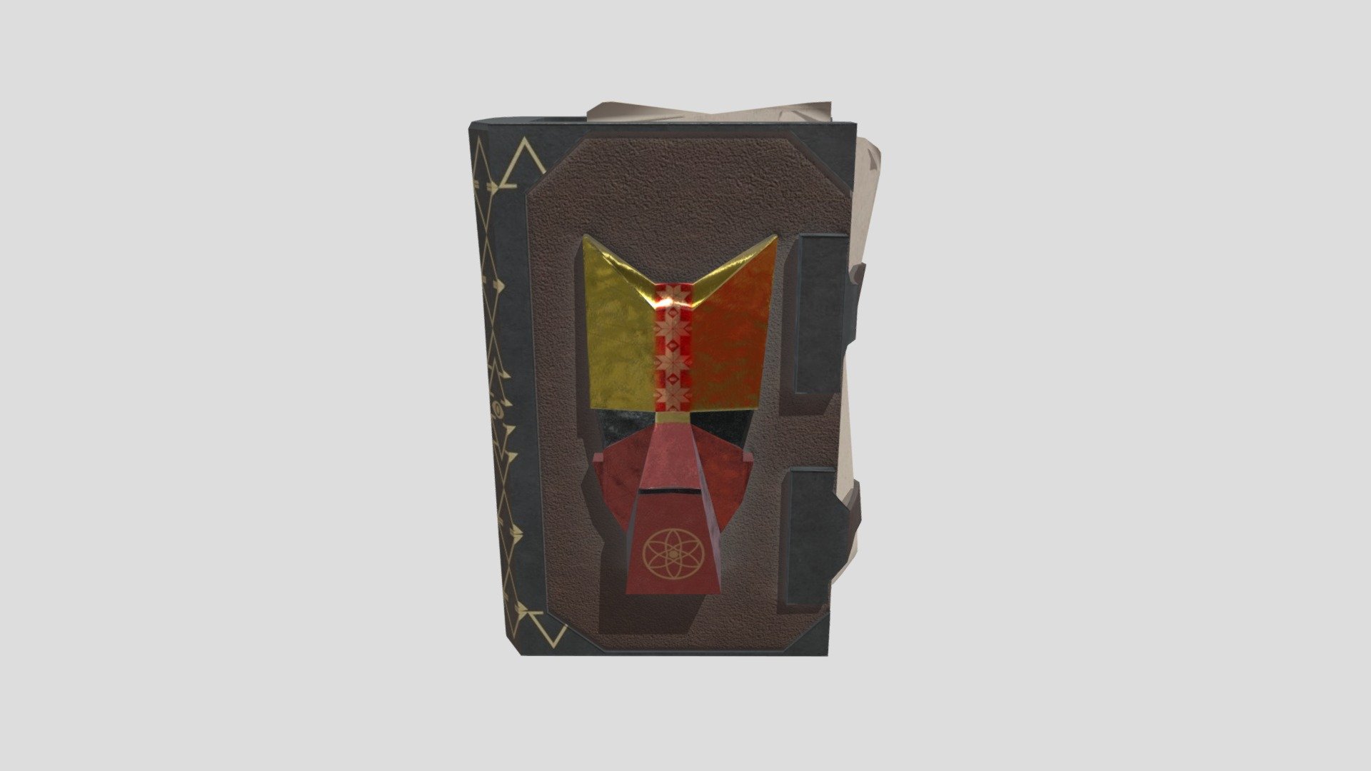 Magic Tome - 3D model by AgfaSteve [5d8f339] - Sketchfab