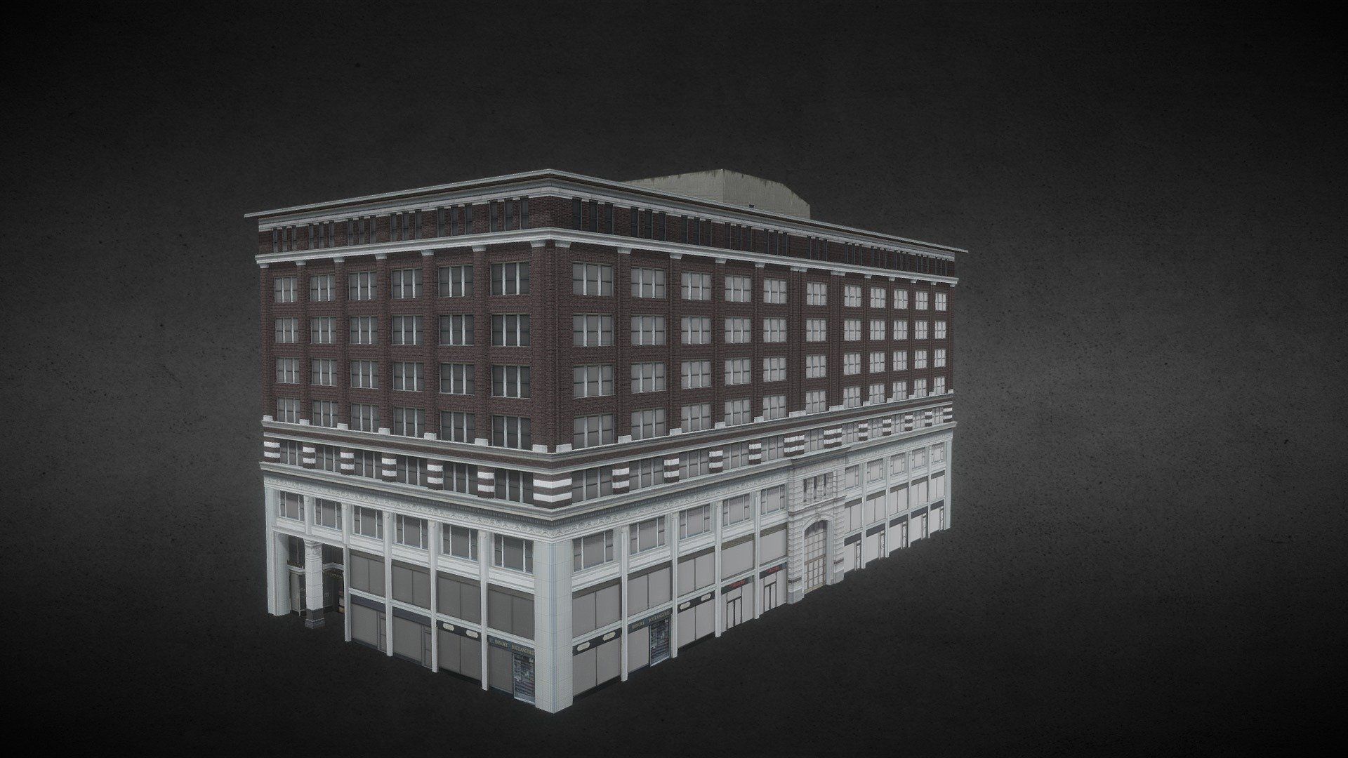 Morgan Building - 3D model by Modocero [5d8f3ff] - Sketchfab