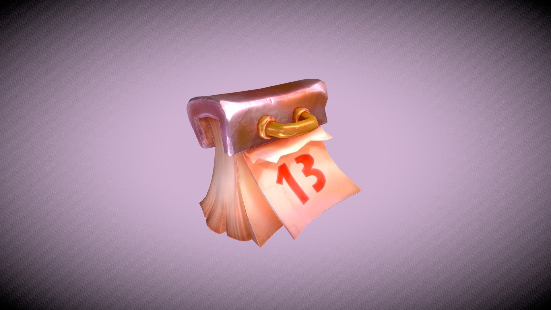 Stylized Calendar - 3D model by Marianna Guajardo (@mariannagj ...