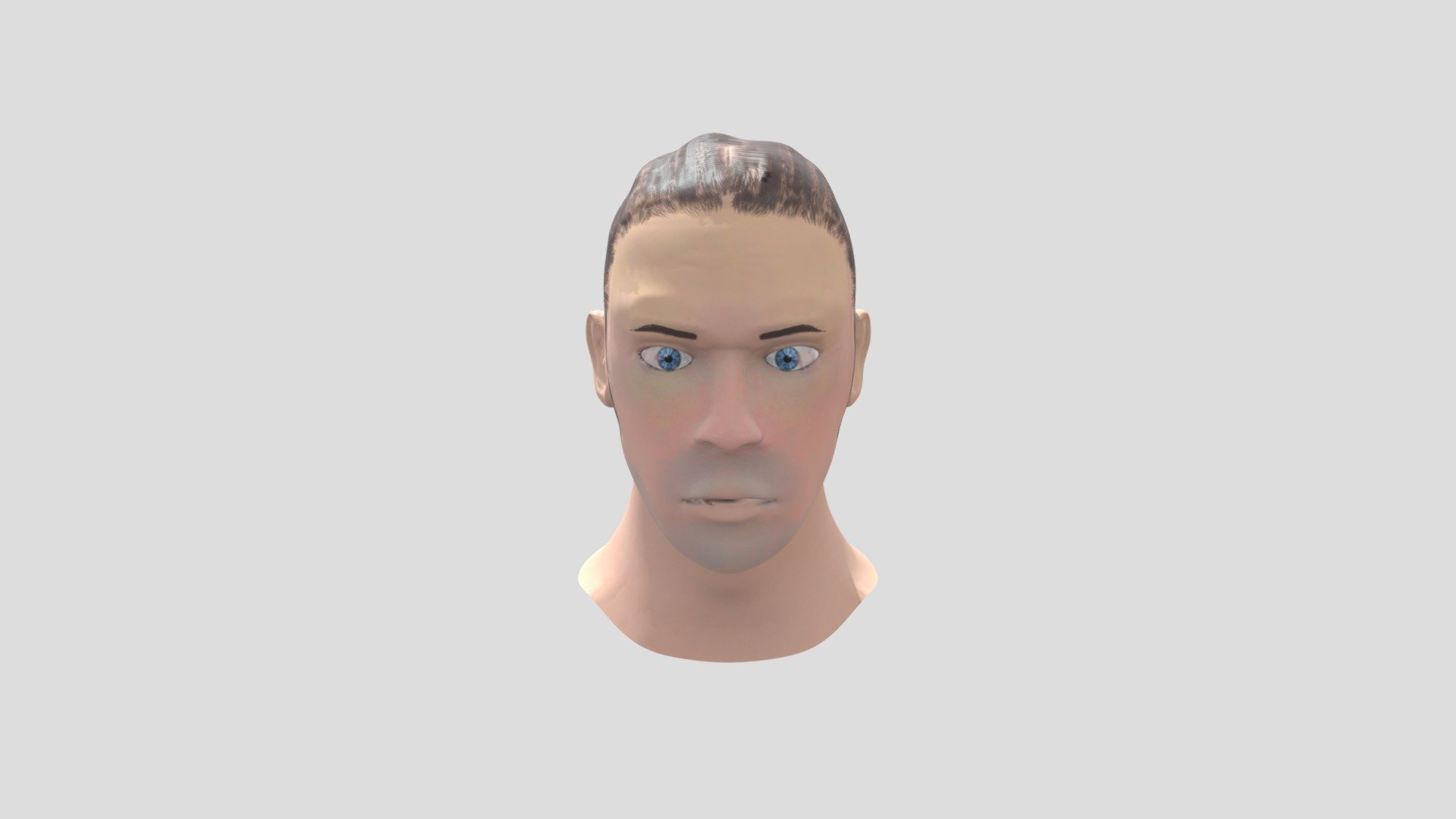 Head Bust - 3D model by MatthewCrews [5d8fb0e] - Sketchfab