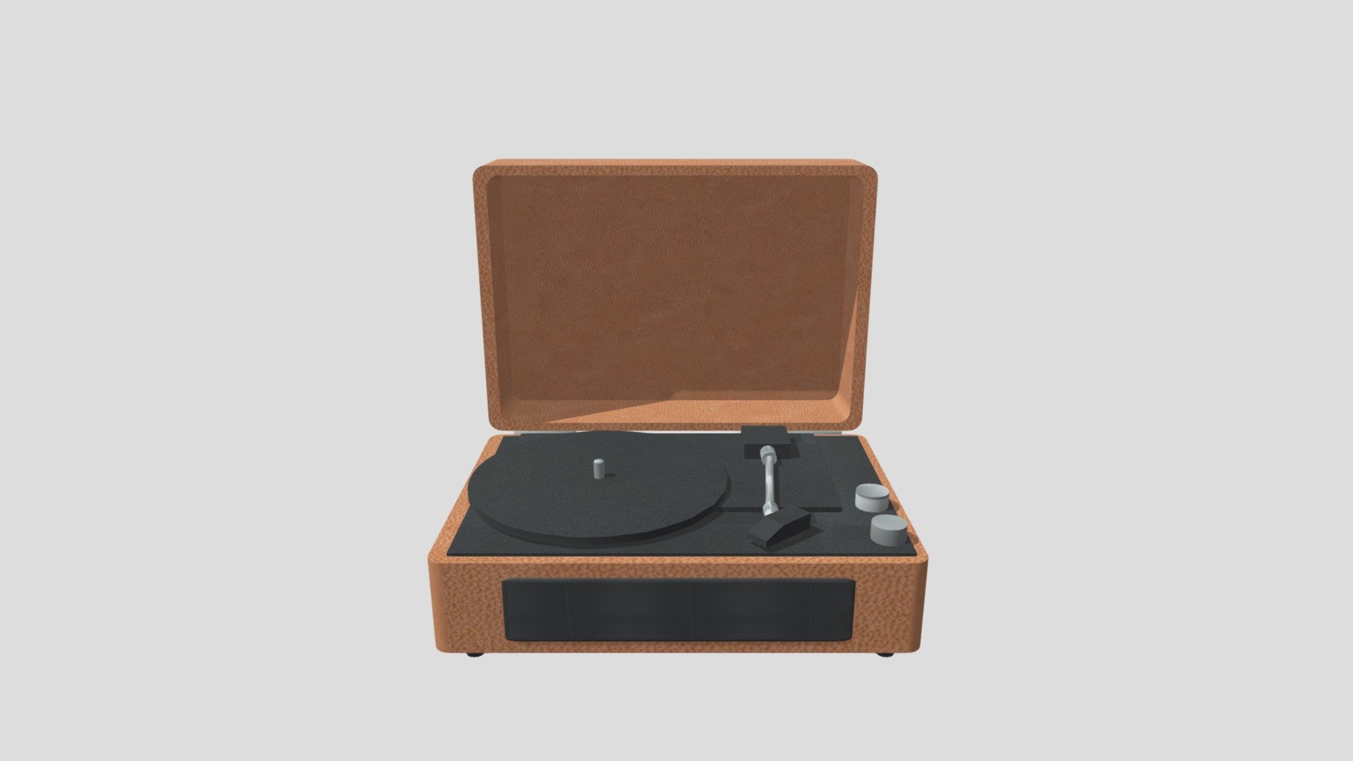 Record Player - Download Free 3D model by monicavilla [5d903cf] - Sketchfab