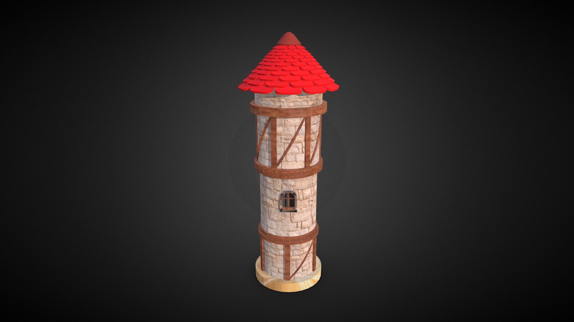 Medieval Tower - Download Free 3D model by farooq.smurf [5d908d4] - Sketchfab
