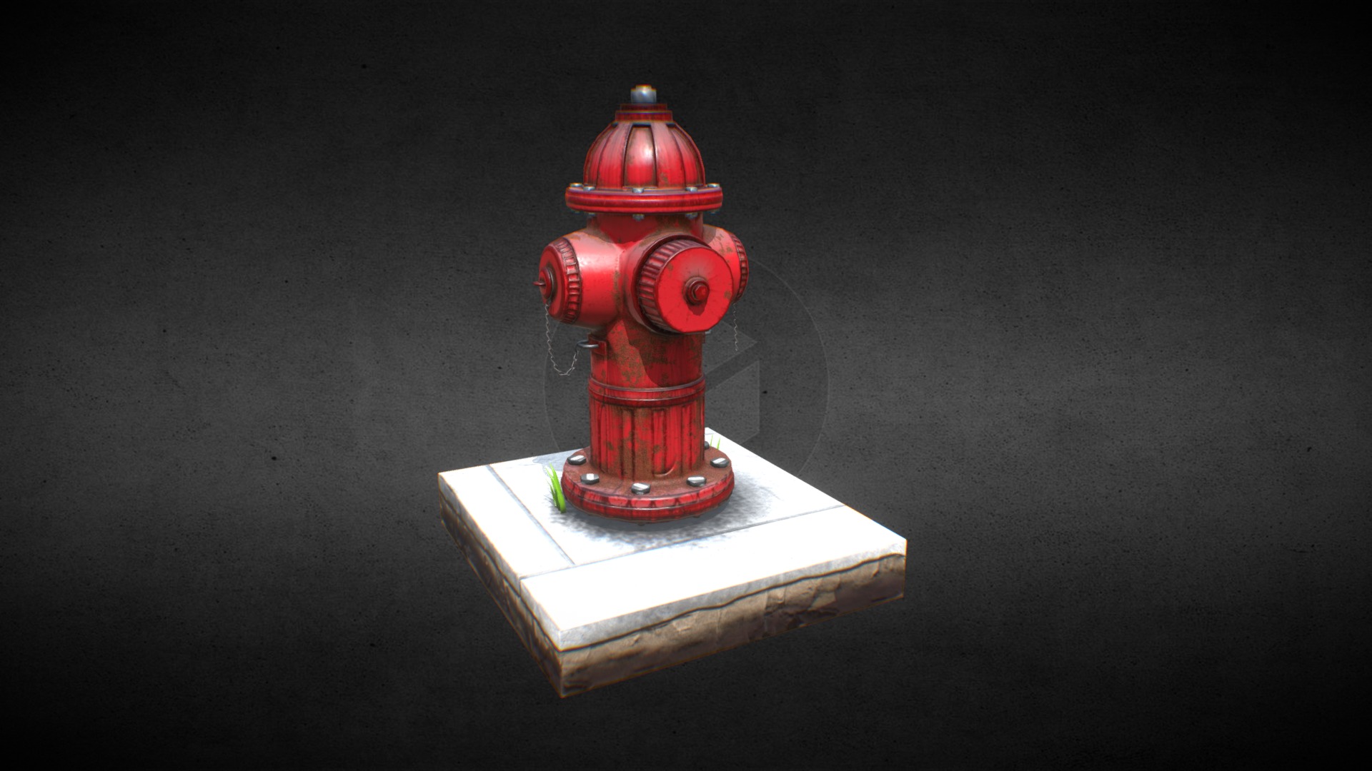 Hydrant - 3D model by darkwings [5d90967] - Sketchfab