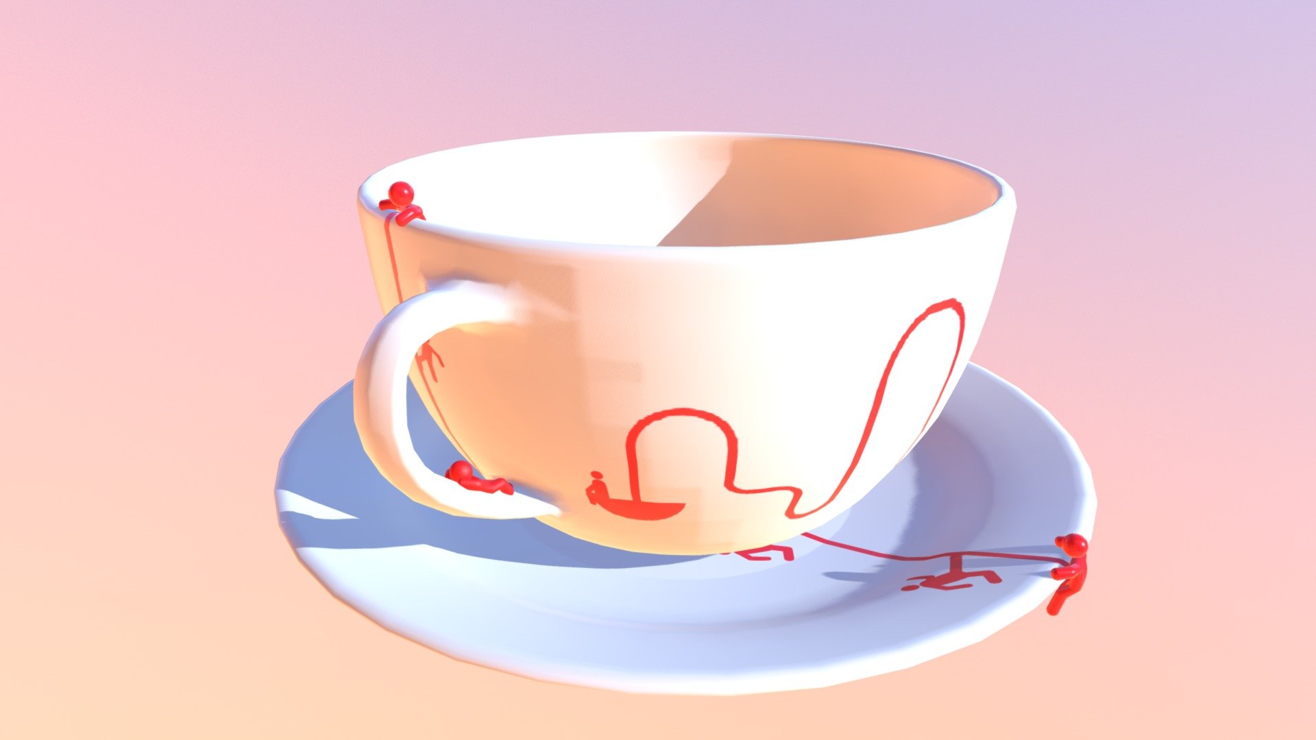 3D Cup Model - 3D model by Wouter Yntema (@shonesplash3) [5d91aad ...