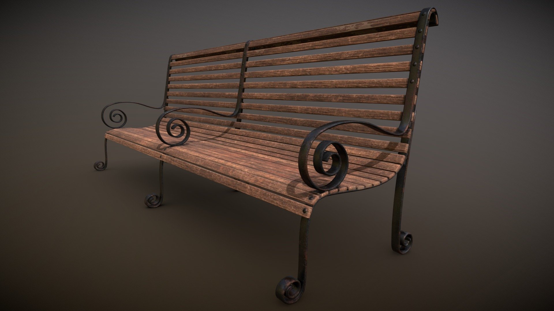 Park Bench Prop - 3D model by Mersus Technologies (@3MsImagineering ...