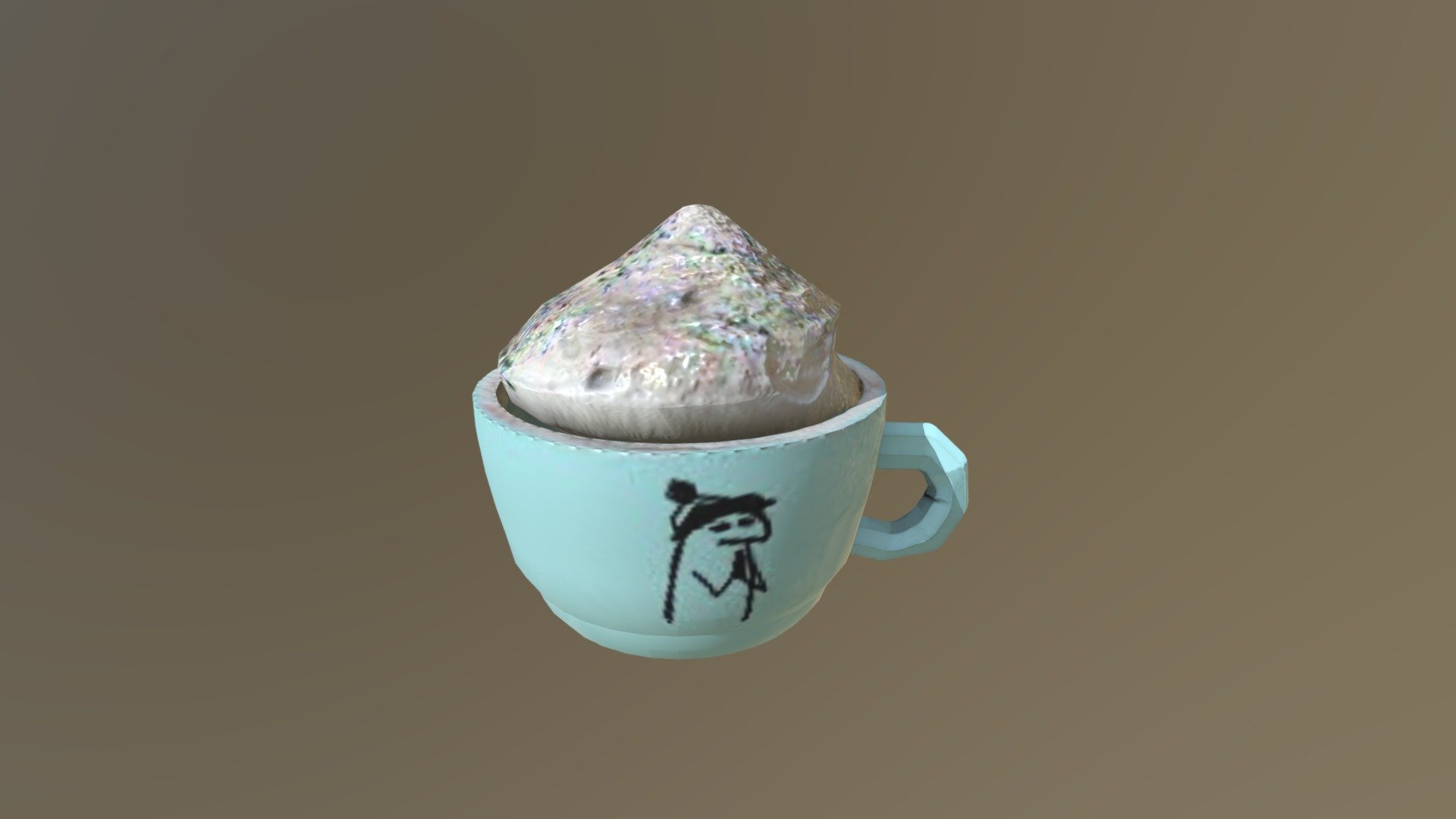 Magic Cup of Tea - 3D model by marieewe [5d9224a] - Sketchfab